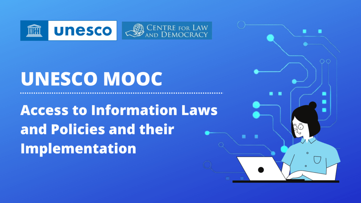 Don’t miss the opportunity! UNESCO free, online course on Access to ...